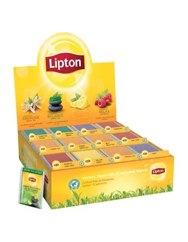 LIPTON VARIETY PACK 12 VAR. 180P - 1X
